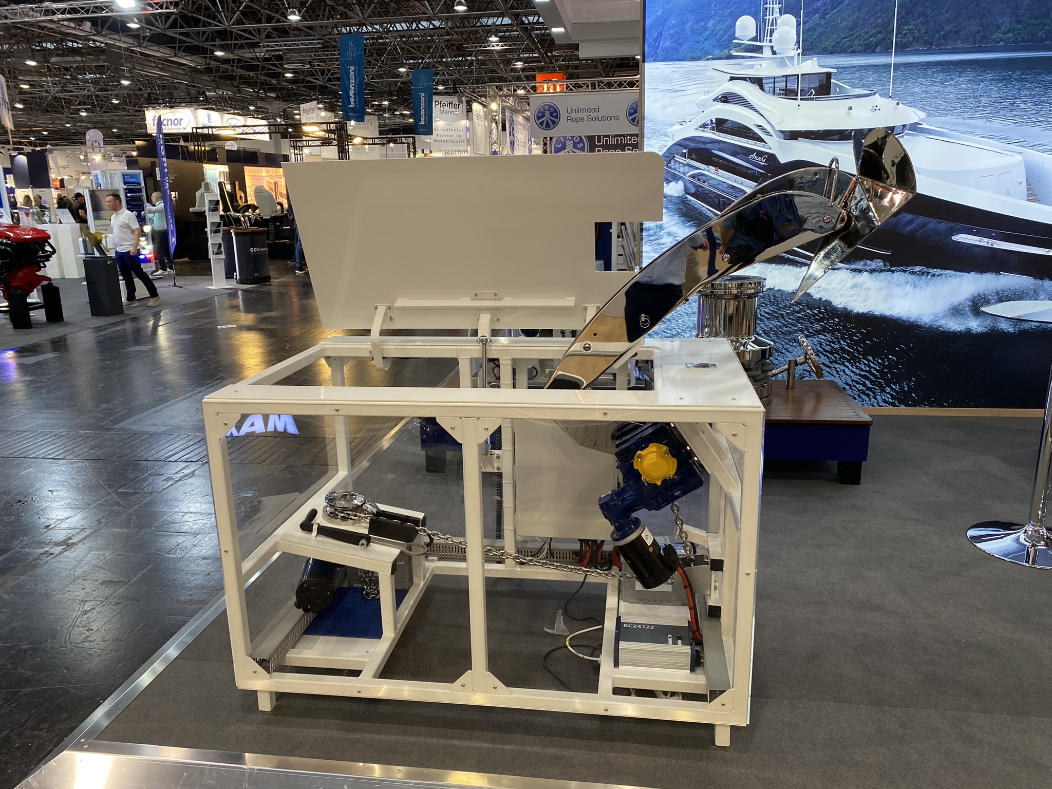 Retractable anchor arm - Born out of innovation