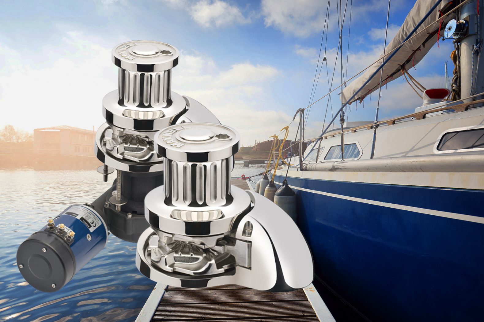 48V is now available for the Maxwell P&S range - VETUS