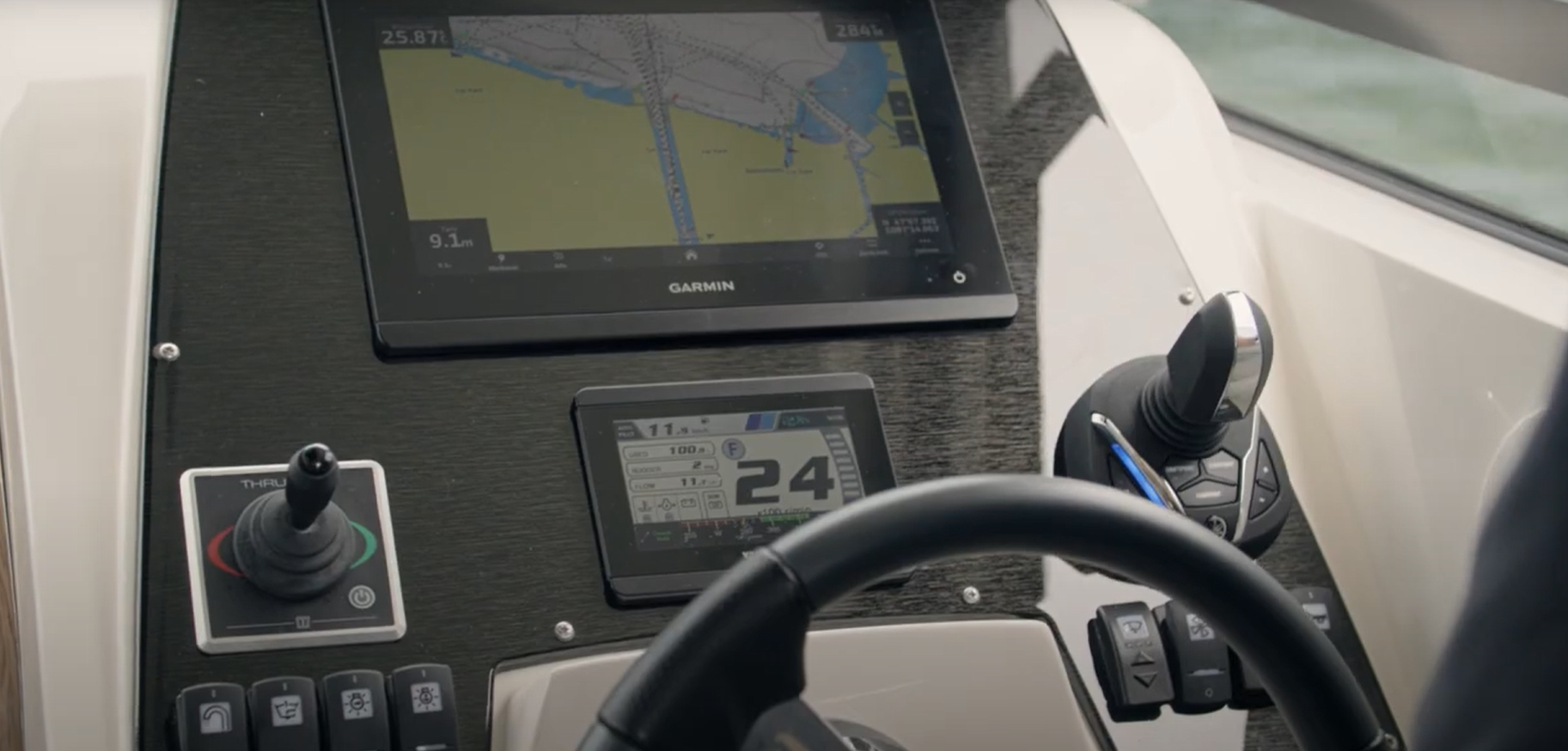 Integration VETUS BOW PRO thrusters with Yamaha outboards