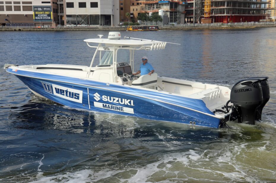 BOW PRO & RIMDRIVE thruster integration with Suzuki outboards - VETUS